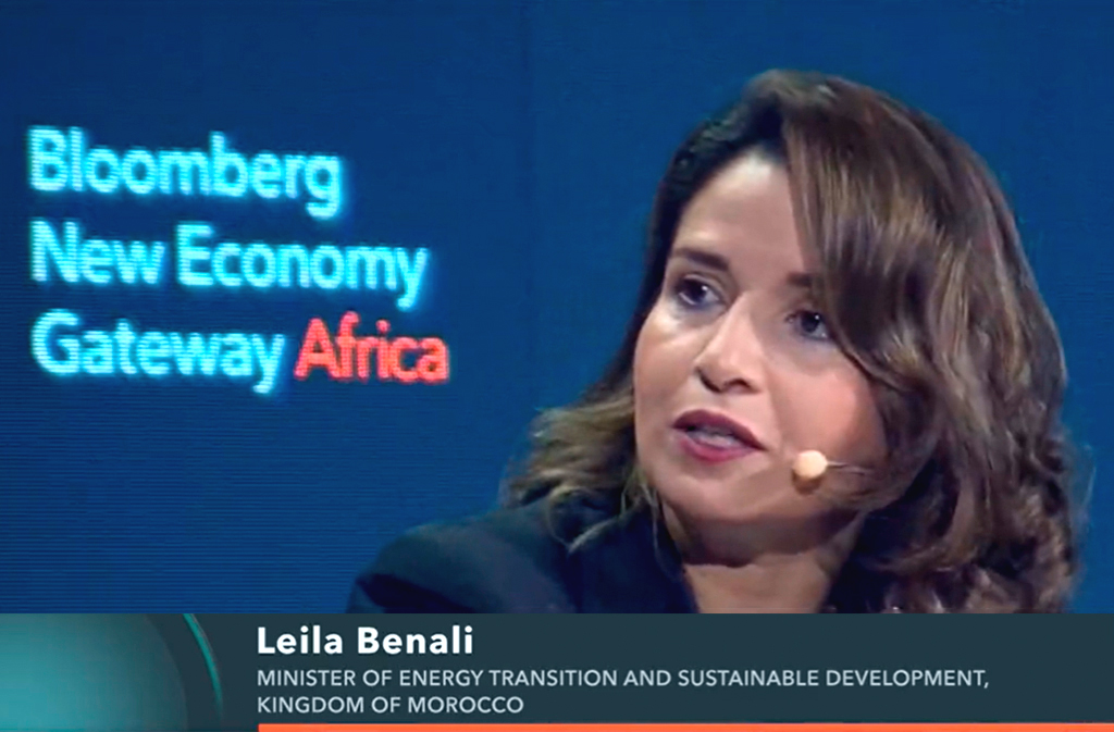 Bloomberg New Economy. Leila Benali : « réussir le challenge de la transition énergétique